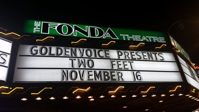 CONCERT REVIEW – TWO FEET Shines at The Fonda Theatre – ECLECTIC MUSIC ...