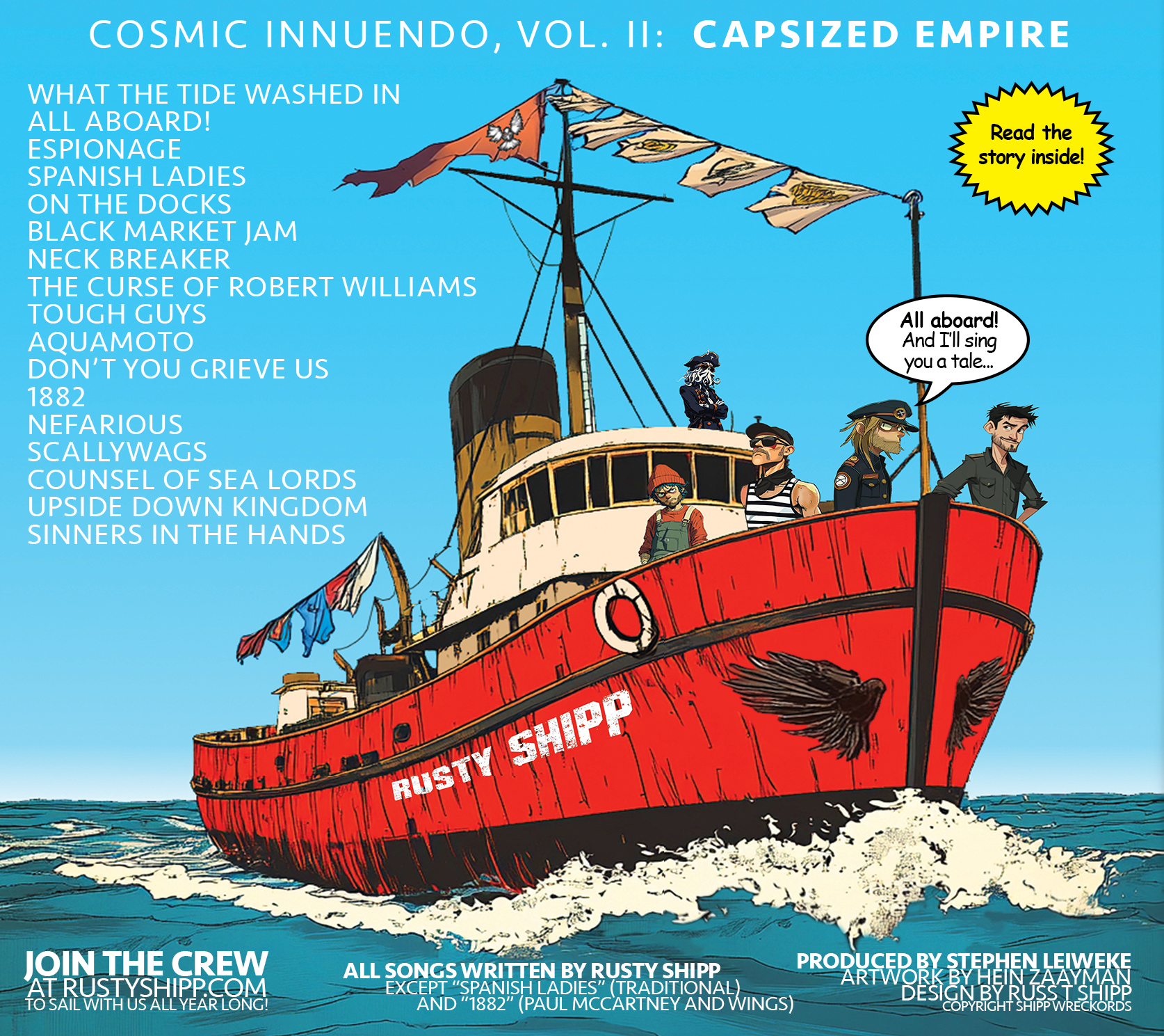 RUSTY SHIPP – Album Review: “Capsized Empire” – ECLECTIC MUSIC LOVER